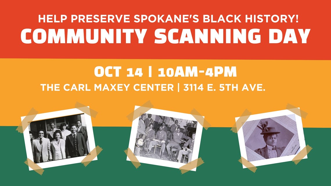 Carl Maxey Center holding a community scanning day to preserve Spokane ...