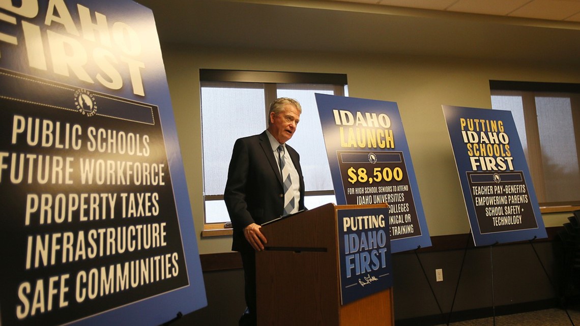 Gov. Brad Little discusses 2023 priorities in Post Falls | krem.com