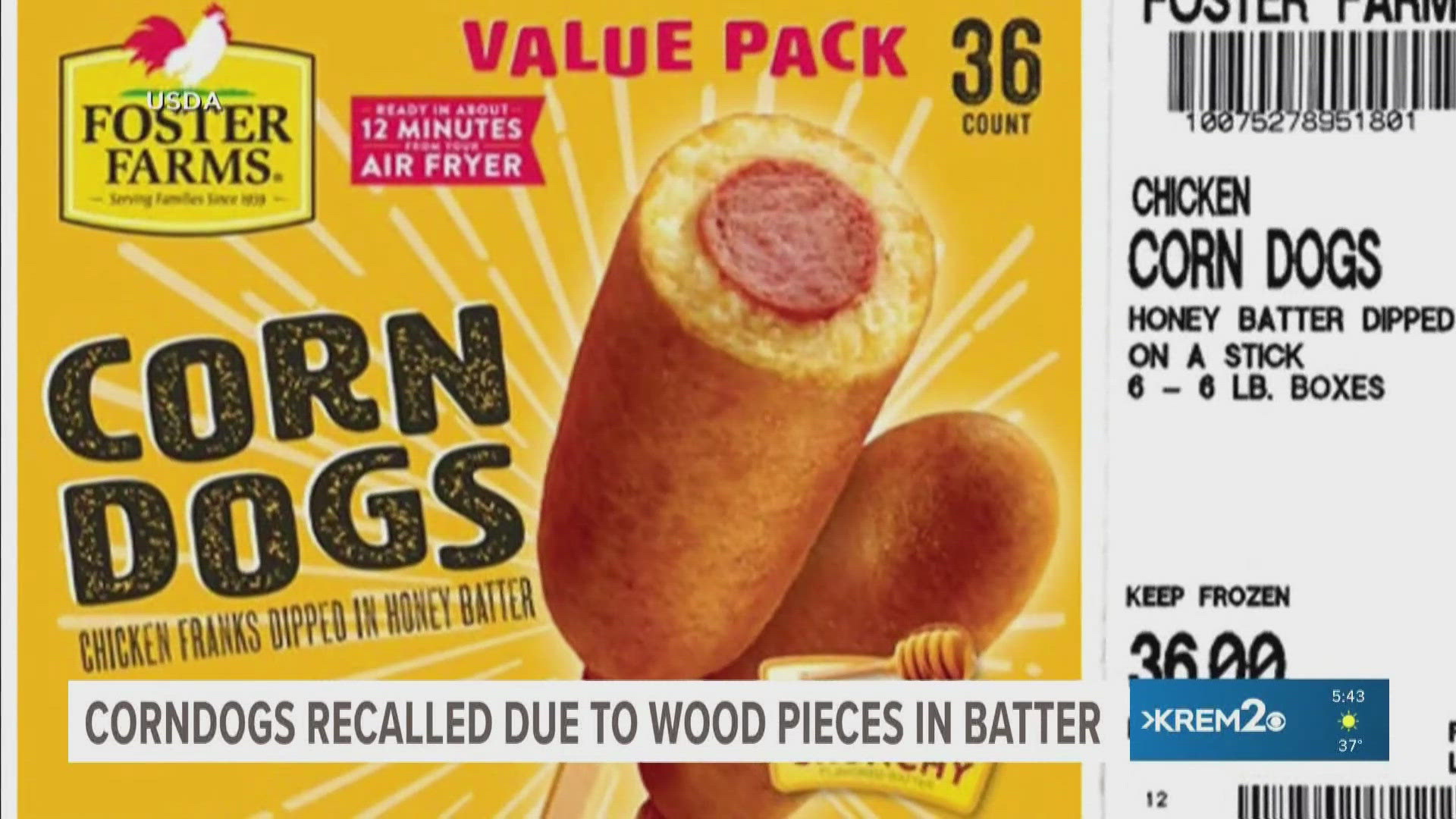 Recall of wood contaminated corn dogs leading to injuries expands to ...