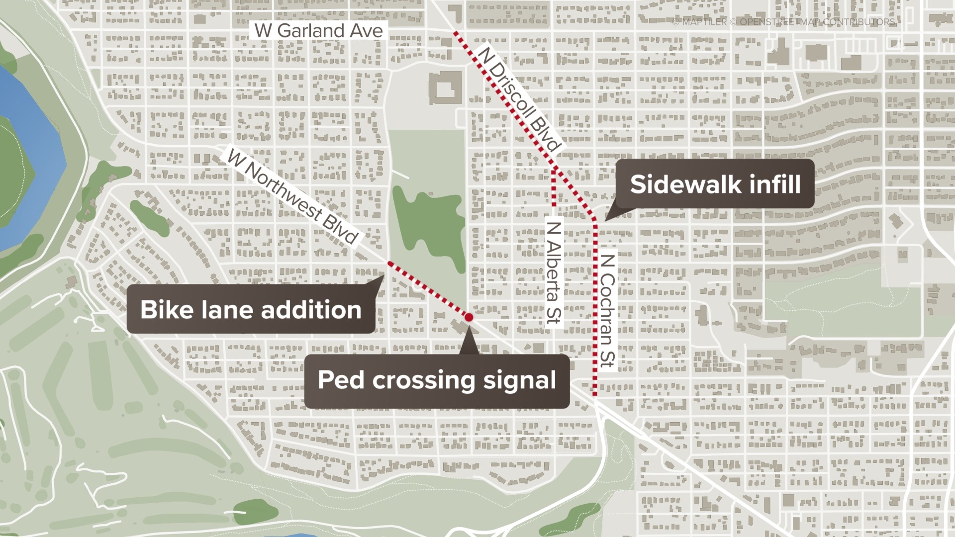 Spokane improving pedestrian safety at crossings through city | krem.com