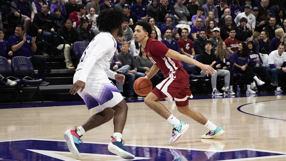 WSU's Myles Rice repeats as Pac-12 Freshman of the Week | krem.com