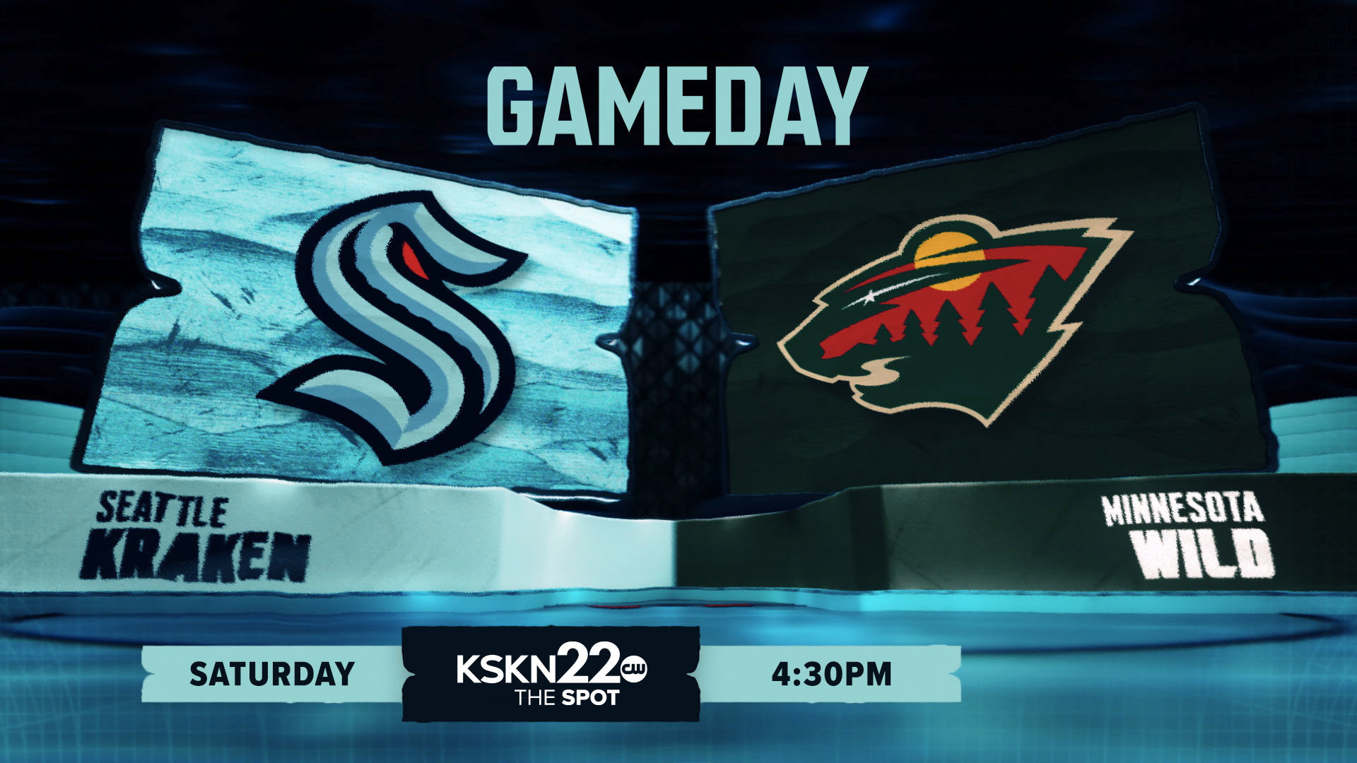 You can watch the Kraken vs. Wild hockey game on KSKN 22 | krem.com