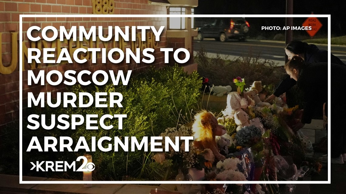 Moscow residents react to U of I murder suspect's arraignment | krem.com