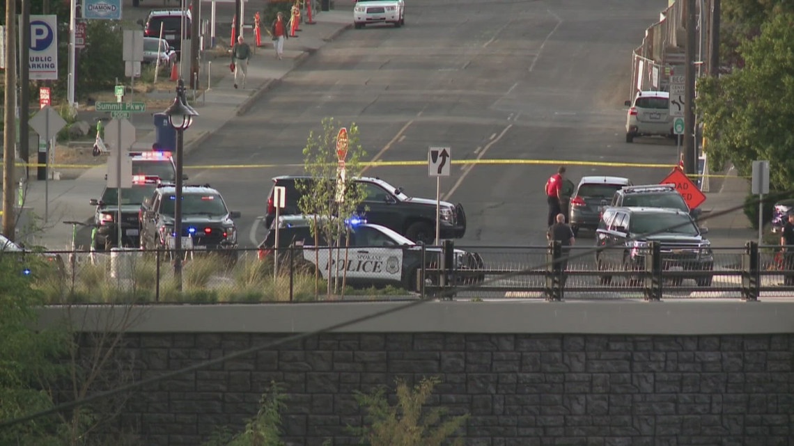 Alleged suspect in custody following fatal stabbing in downtown Spokane ...