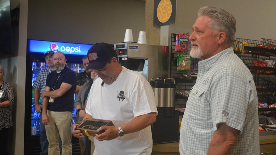 'This is what heals me': Buck Knives CEO honors fallen Marine | krem.com