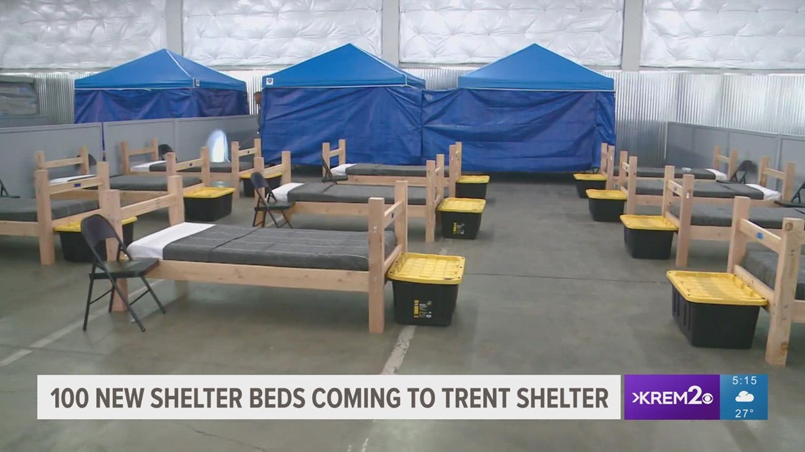 New shelter beds coming to Trent Shelter | krem.com