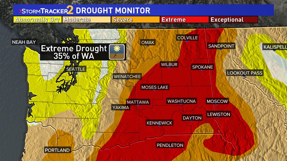 Extreme drought expands into Spokane | krem.com