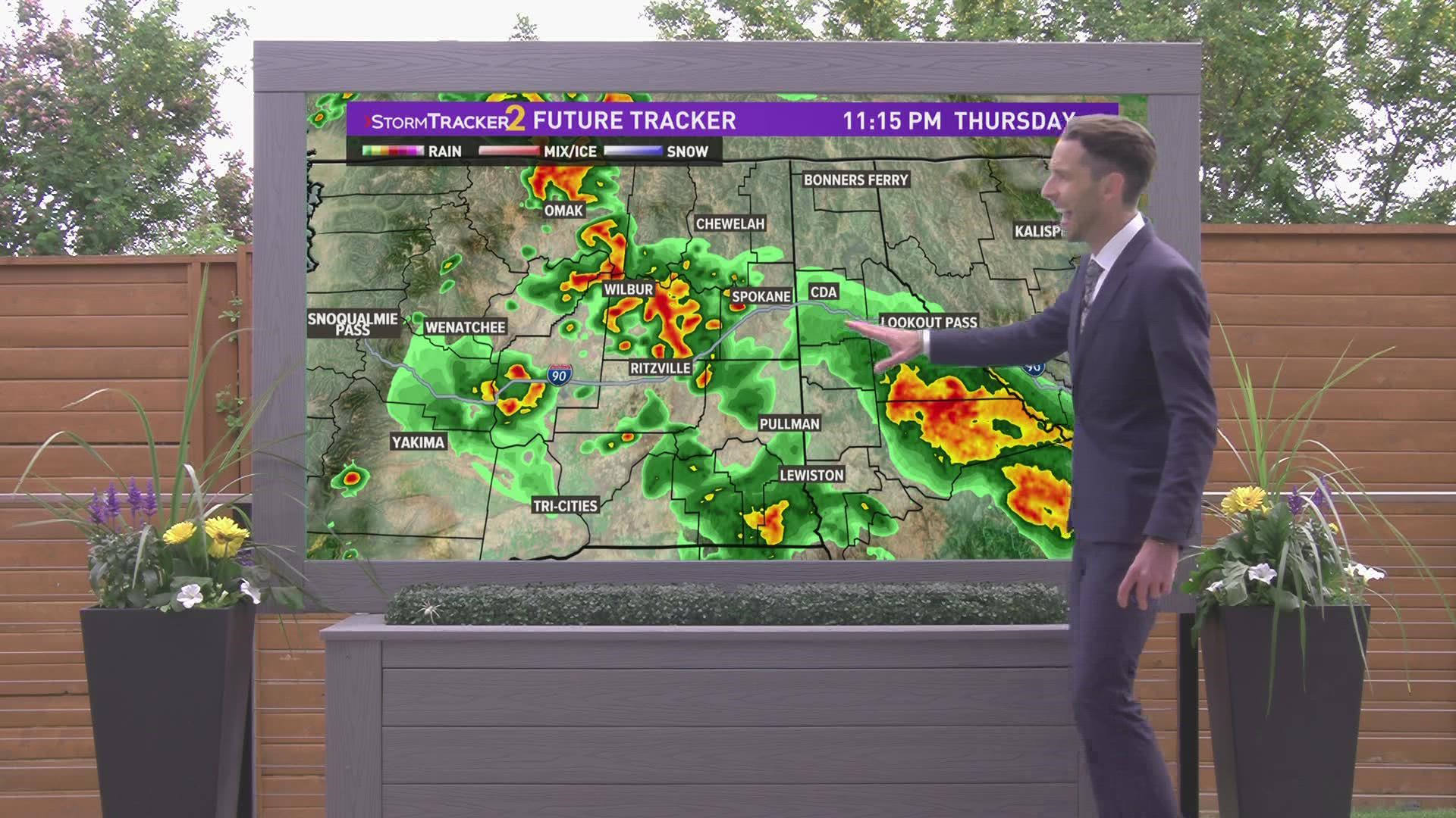 Thursday temperatures in the 70s before rain returns | krem.com