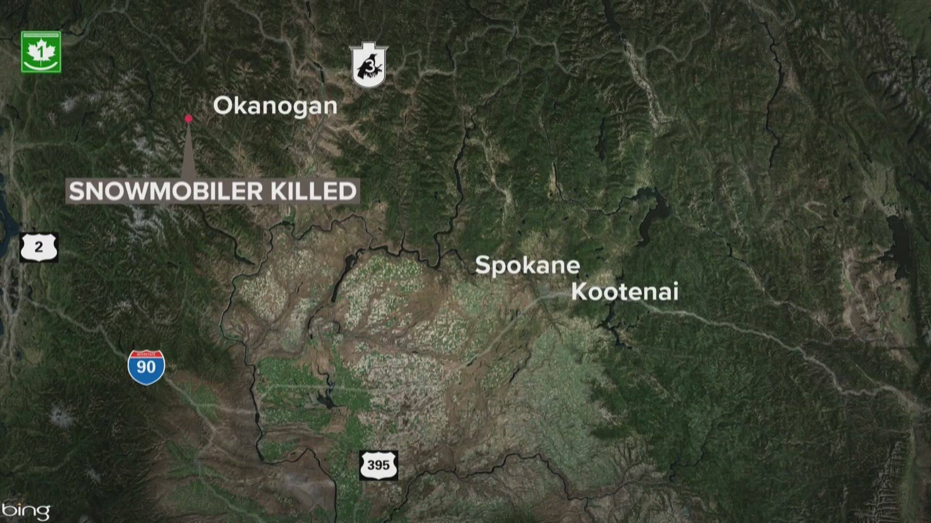 Snowmobiler killed in Okanogan County avalanche | krem.com