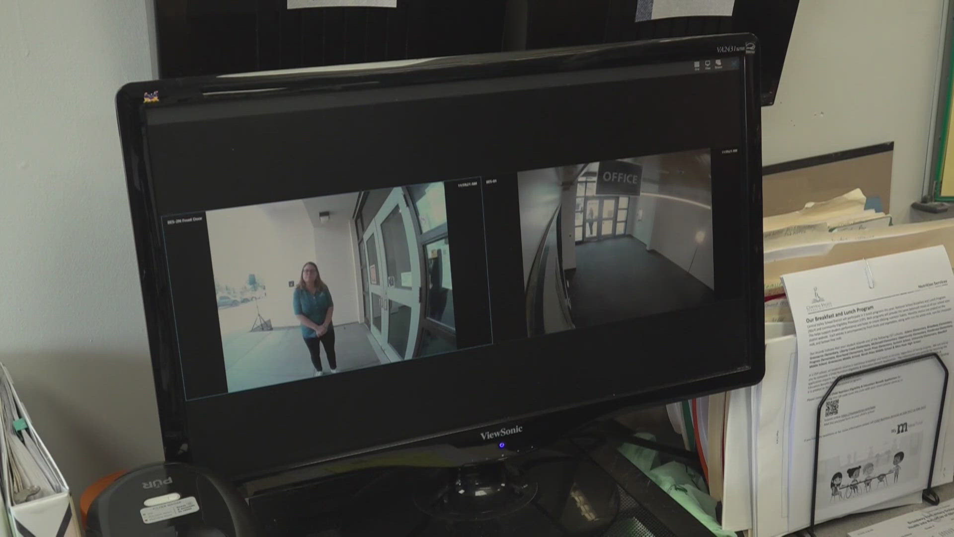 Central Valley School District unveils new lobby safety features at 5 ...