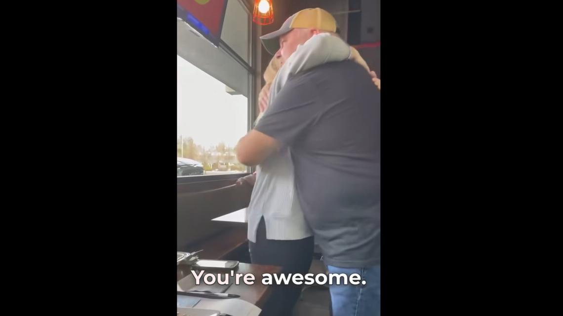 Spokane man goes viral for a holiday act of kindness | krem.com