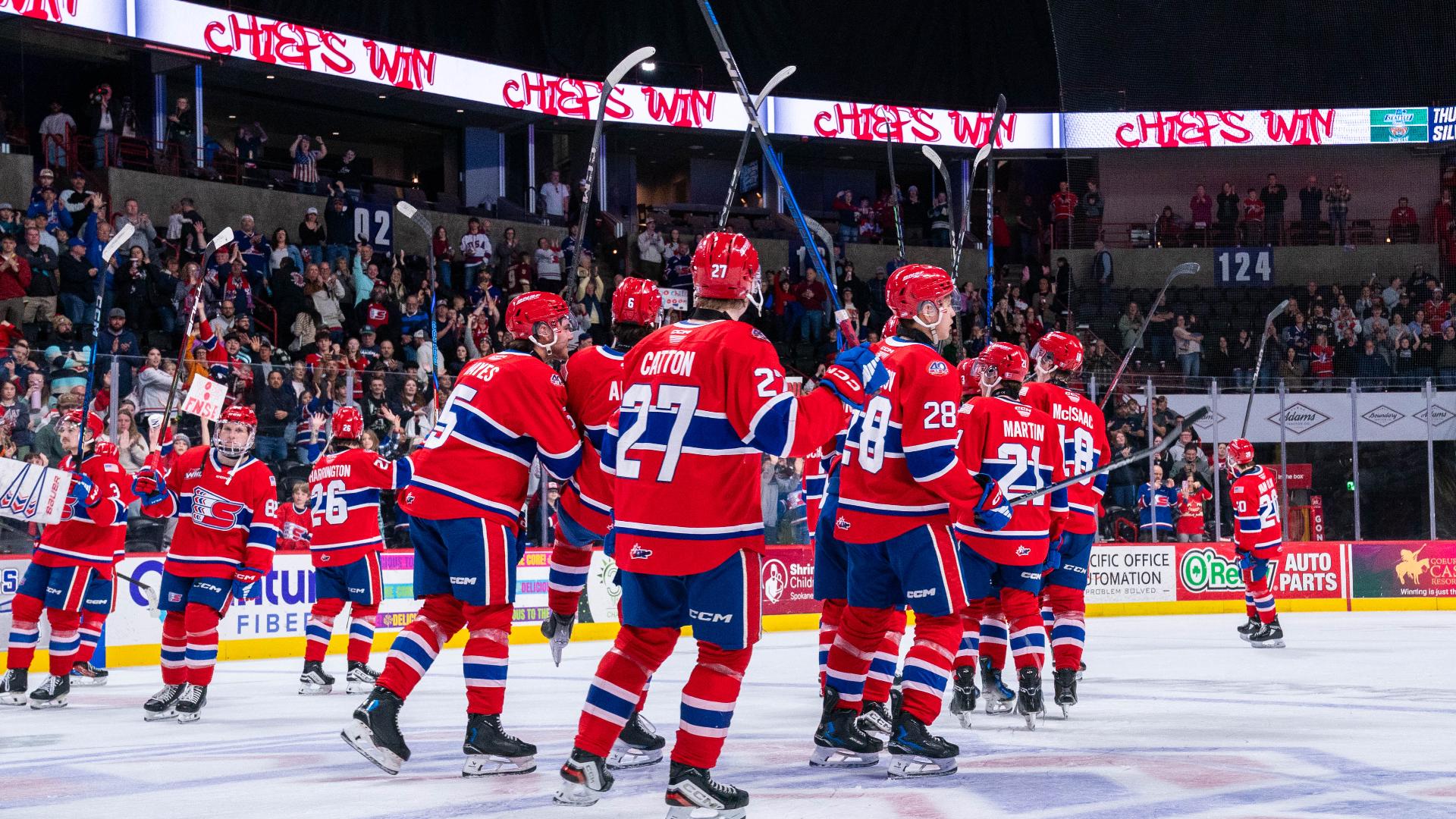Spokane Chiefs advance to 2nd round of West playoffs | krem.com