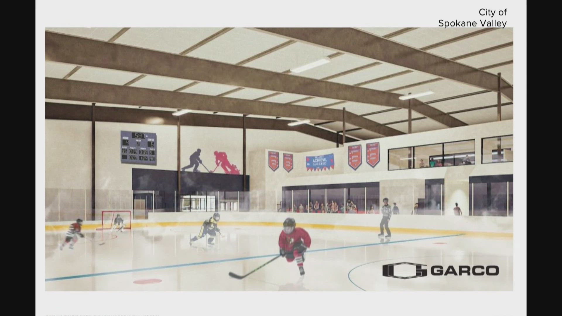 Spokane Valley considering $44 million ice rink | krem.com