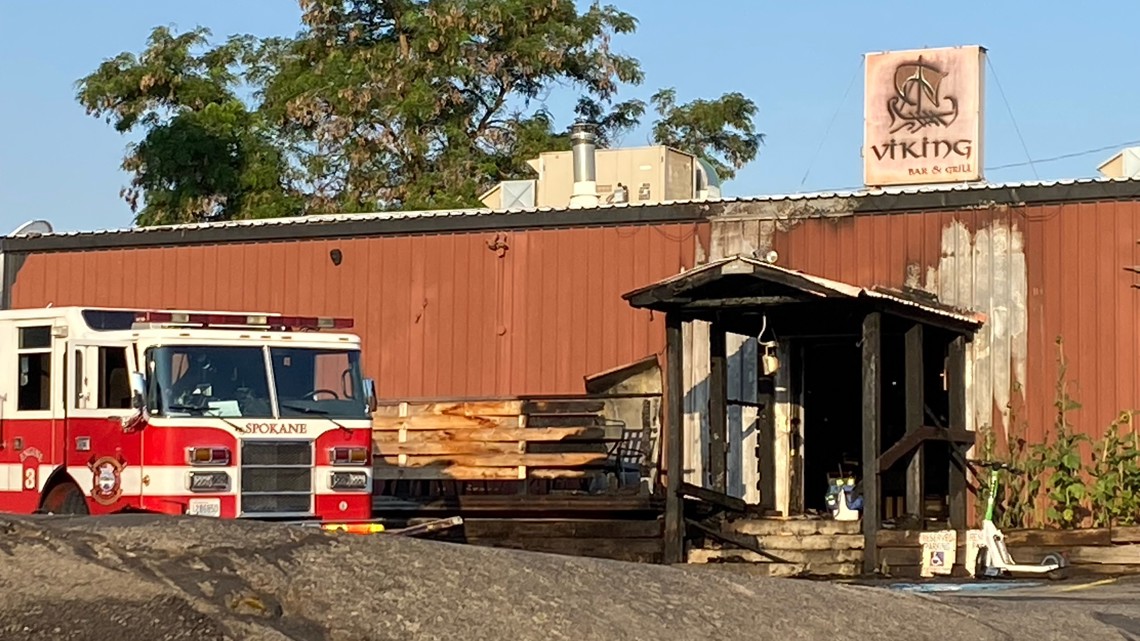 Firefighters say cigarette started early morning fire at The Viking ...
