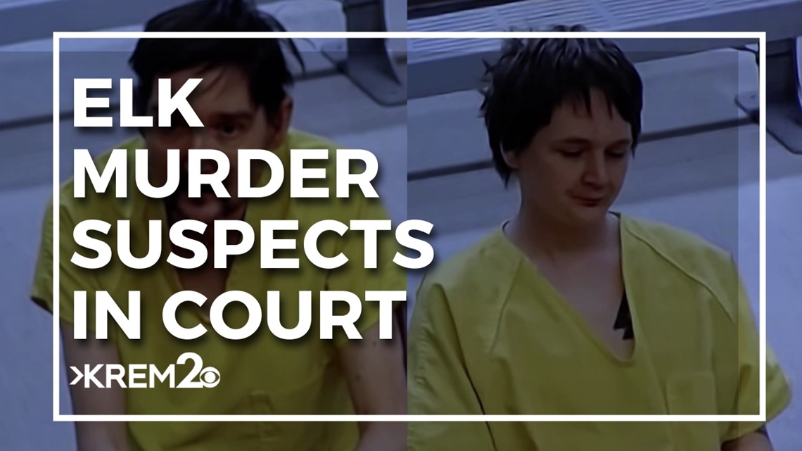 Elk murder suspects make their first court appearances | krem.com
