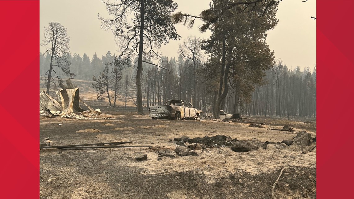 Oregon Road Fire | Officials say fire was human caused, containment ...