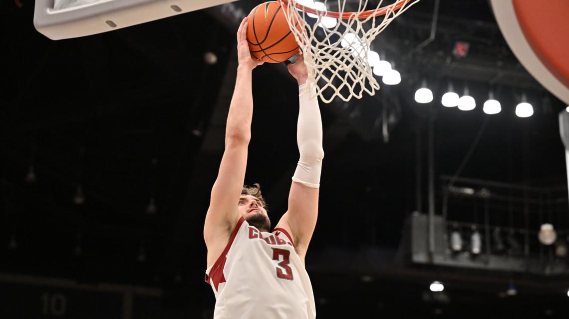 WSU men's basketball beats Bradley 91-74 | krem.com