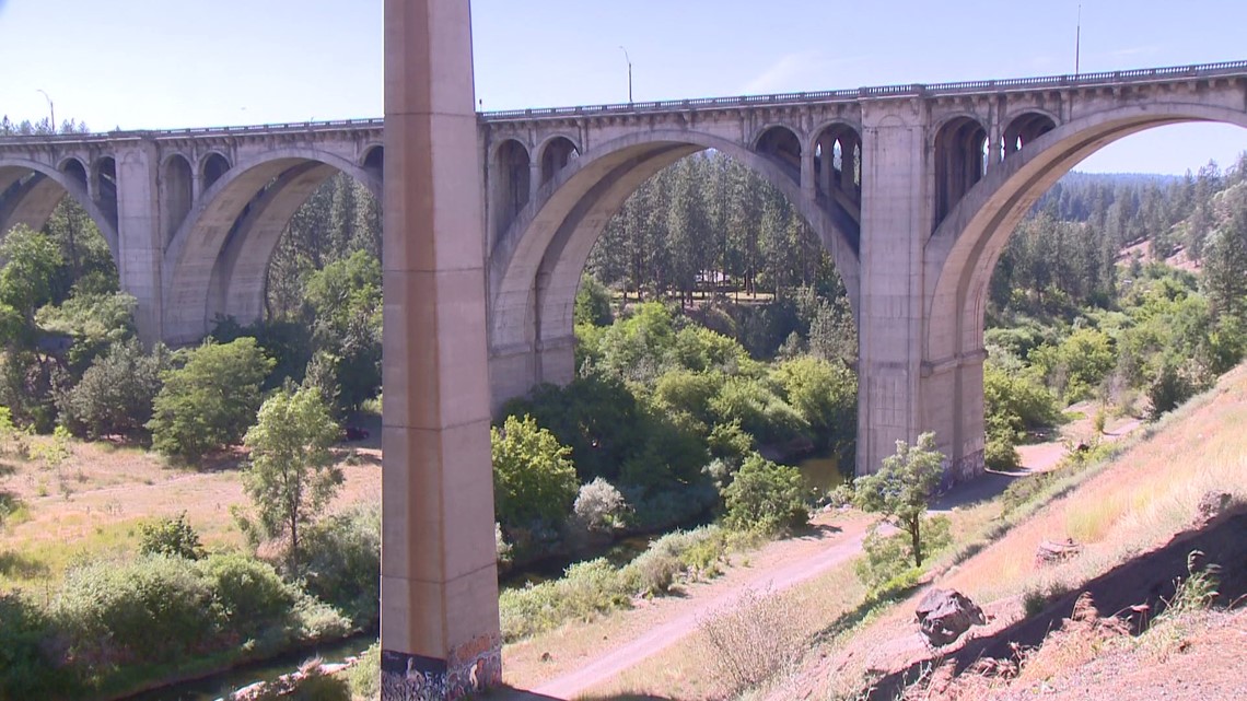 City of Spokane updates weight restrictions for Latah Bridge | krem.com