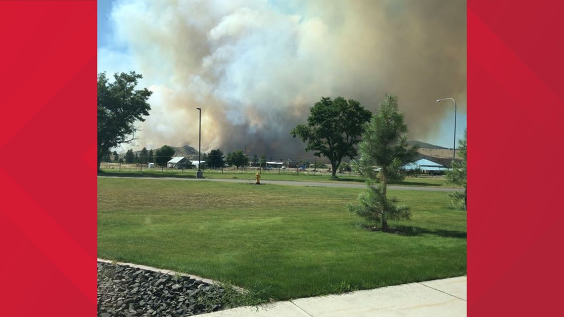 Crews contain 74% of Greenhouse Fire; evacuations at Level 1 | krem.com