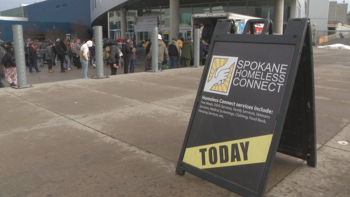 Life-changing services for many through Spokane Homeless Connect | krem.com