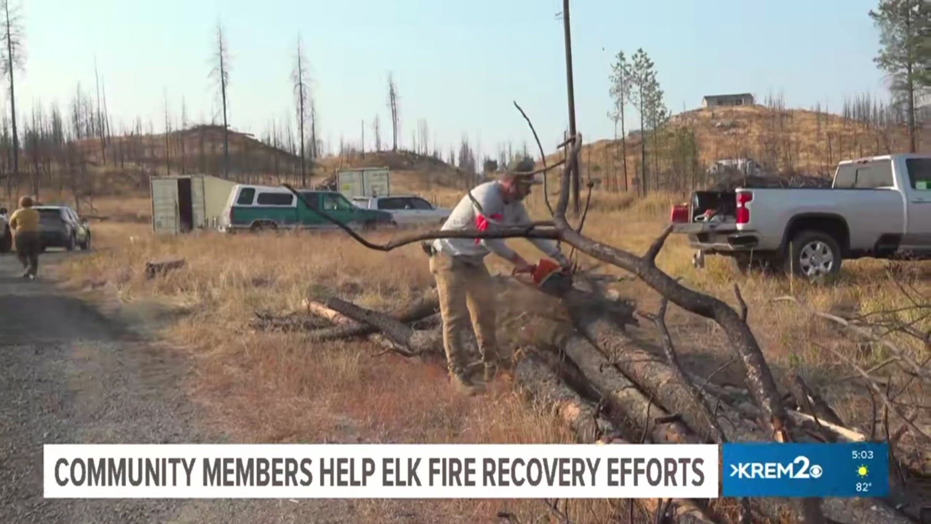 Evacuations ordered for wildfire burning near Athol | krem.com