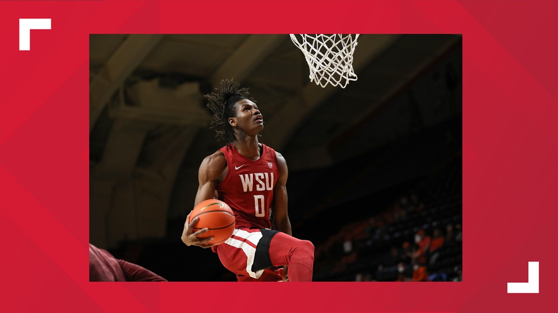 WSU's Efe Abogidi entering transfer portal | krem.com