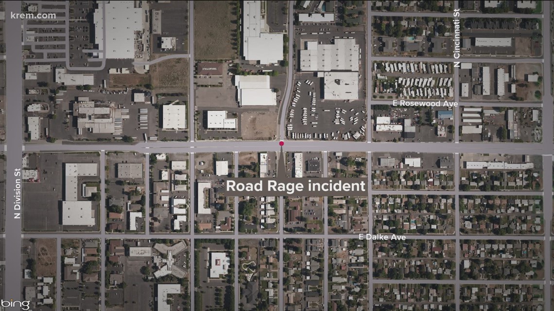 Road rage shooting in North Spokane leaves one woman dead | krem.com
