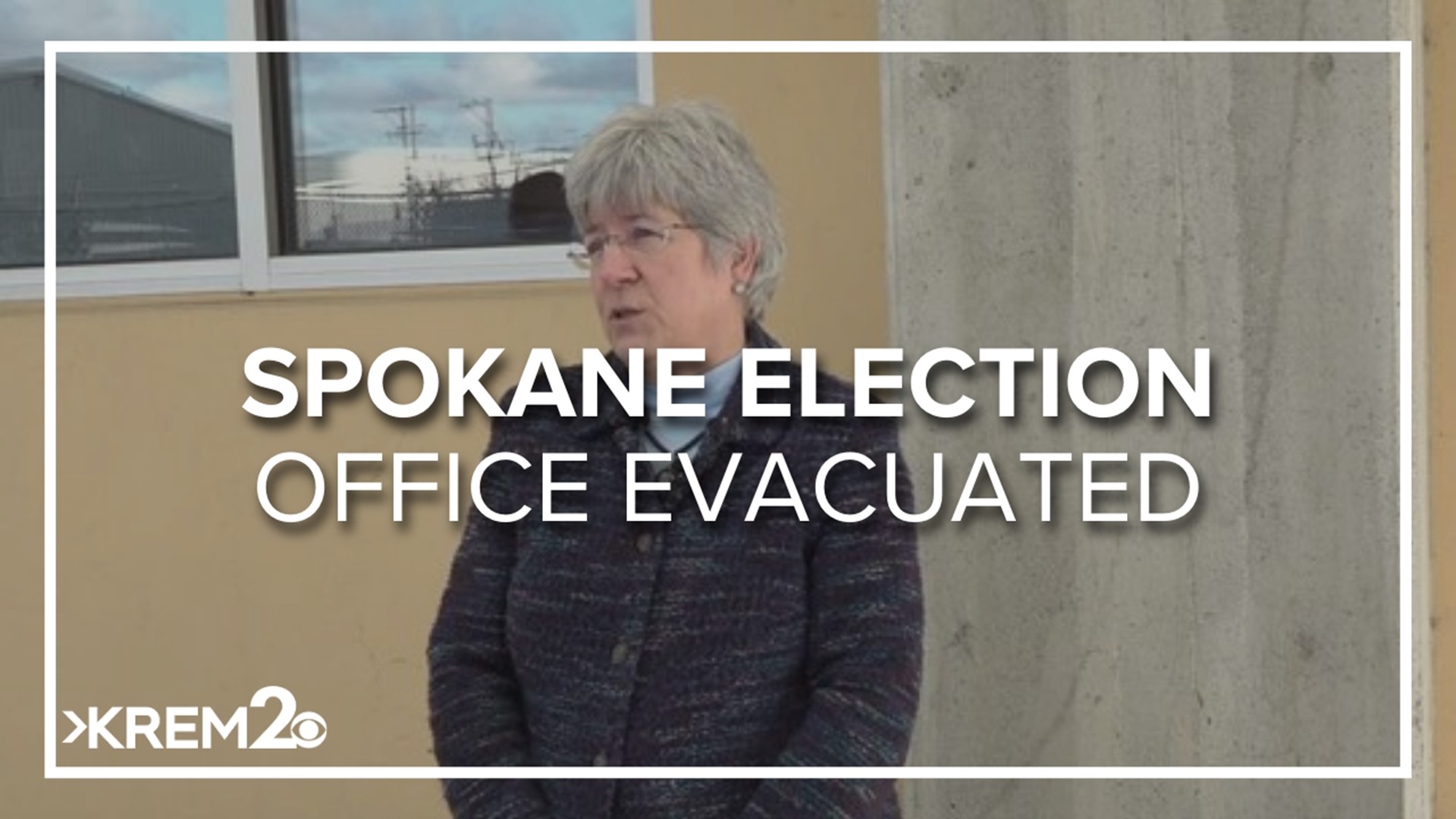 Spokane County Auditor gives an update after the elections office was ...