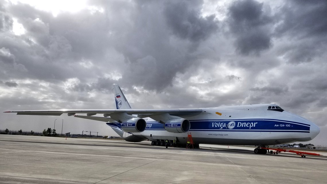 Why a huge Russian cargo plane stopped in Spokane | krem.com
