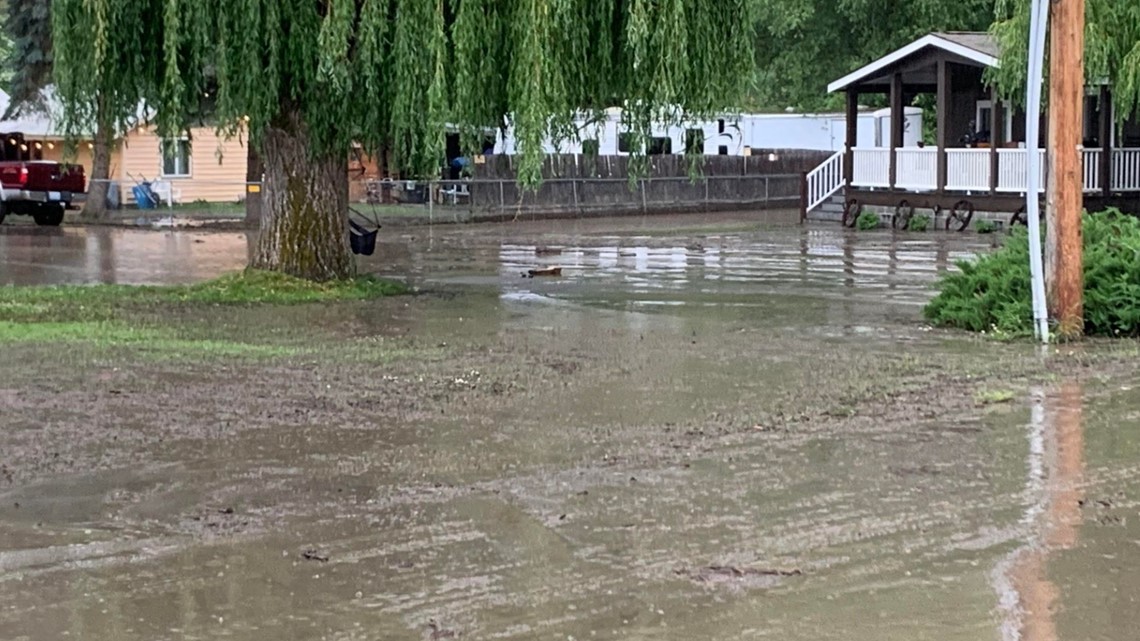 Road into Conconully reopens after heavy flooding | krem.com