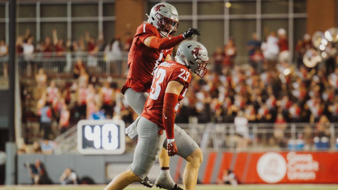 WSU safeties Tucker Large and Matthew Durrance provide fire, playmaking at back of Cougar ...