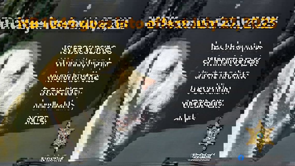 Washington law grants civil immunity for vehicle rescuers | krem.com