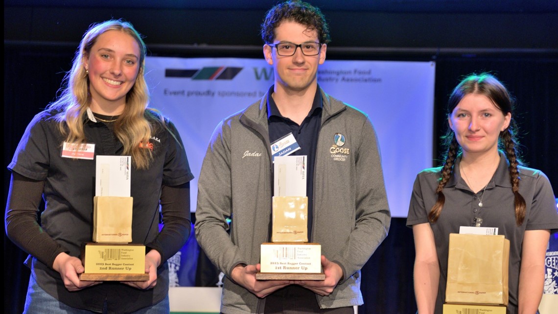 Courtesy clerk from Spokane wins 2023 "Best Bagger" title, will ...