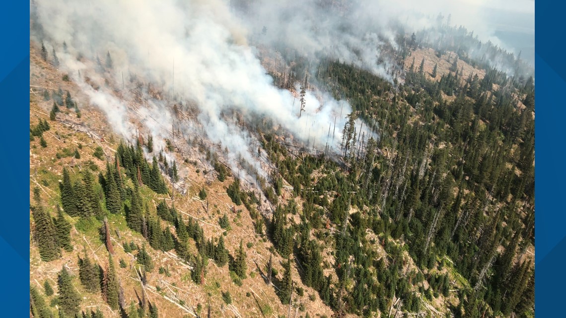 Boulder Mountain Fire | Acreage grows to 2,305, Level 3 evacuations ...