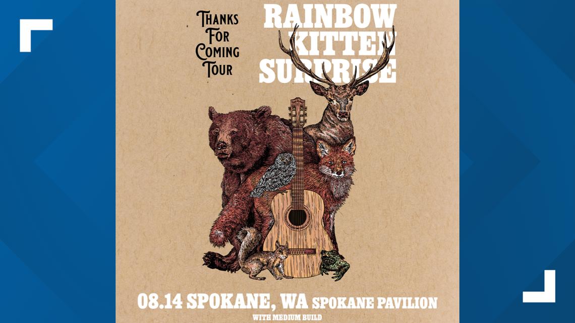 Rainbow Kitten Surprise is coming to Spokane in August | krem.com