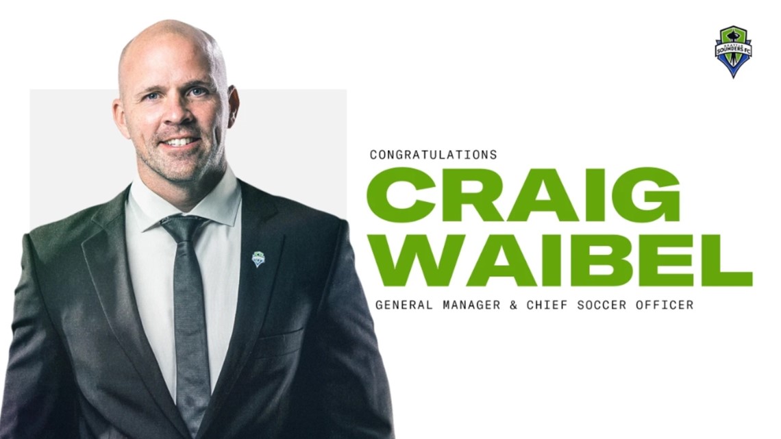 Craig Waibel named general manager of Seattle Sounders | krem.com