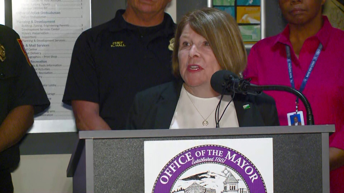 Mayor Lisa Brown Speaks About Anti-Ice Protest in Spokane | krem.com