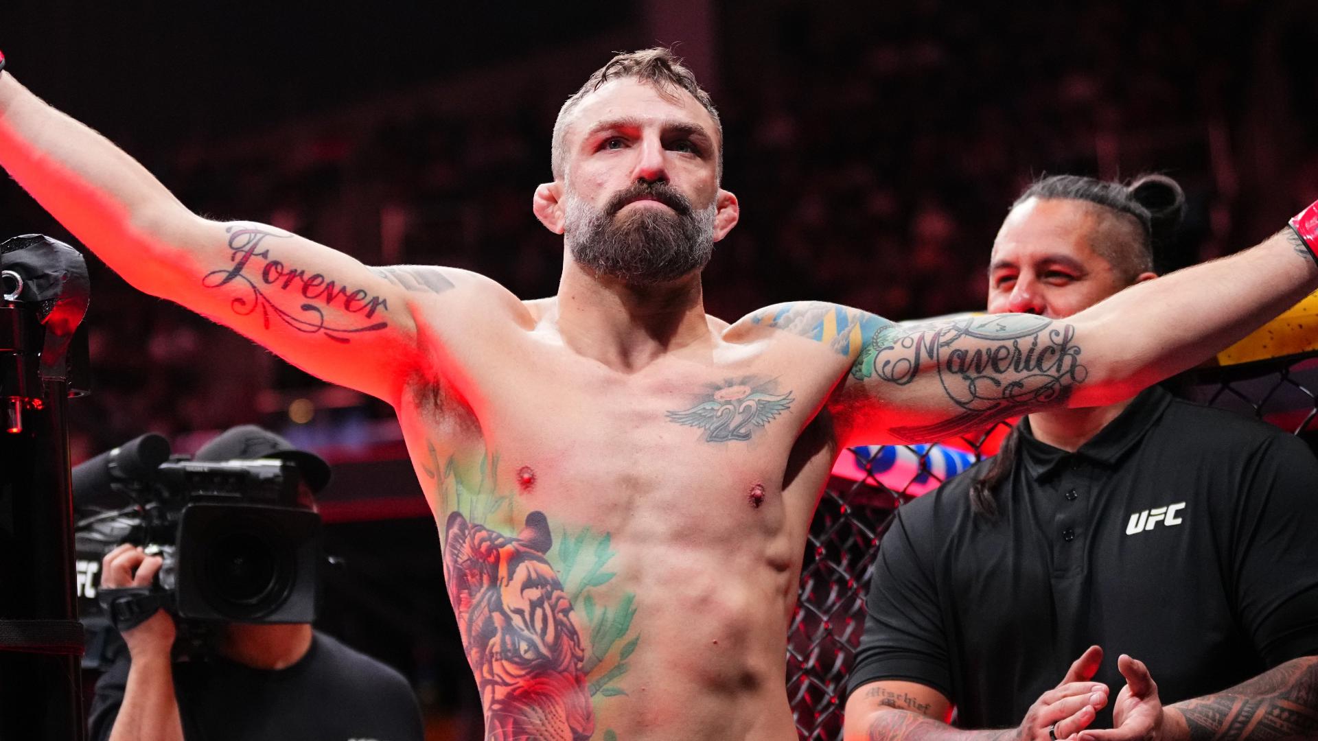 Spokane native Michael Chiesa finishes UFC career with first round ...