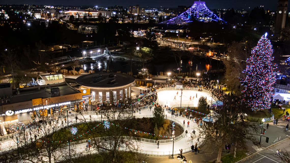 Numerica Skate Ribbon opens for ice skating season in downtown Spokane ...