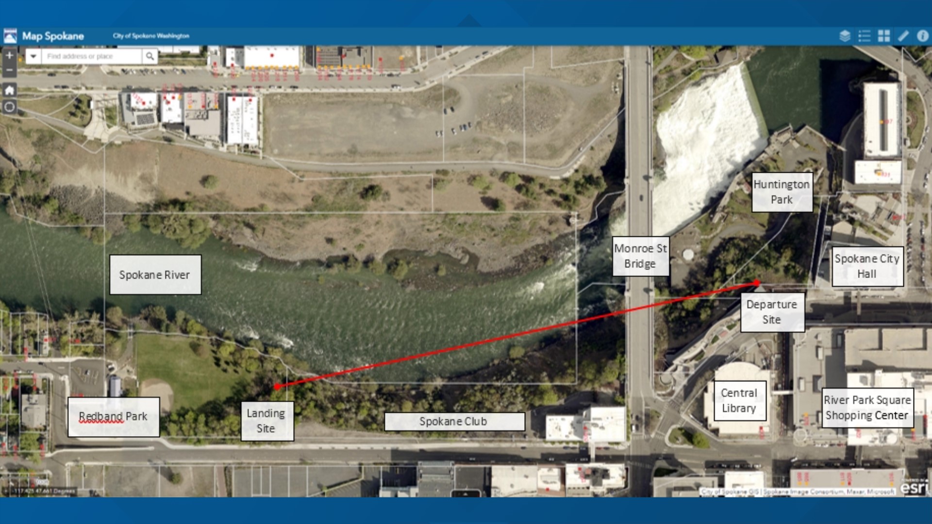 Parks & Rec begins operator search for downtown Spokane zipline | krem.com