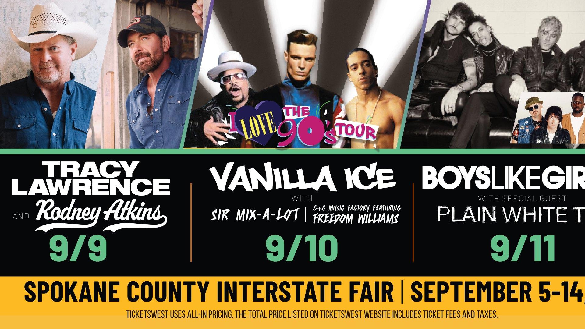 Here is who is scheduled to perform at the Spokane County Fair this ...