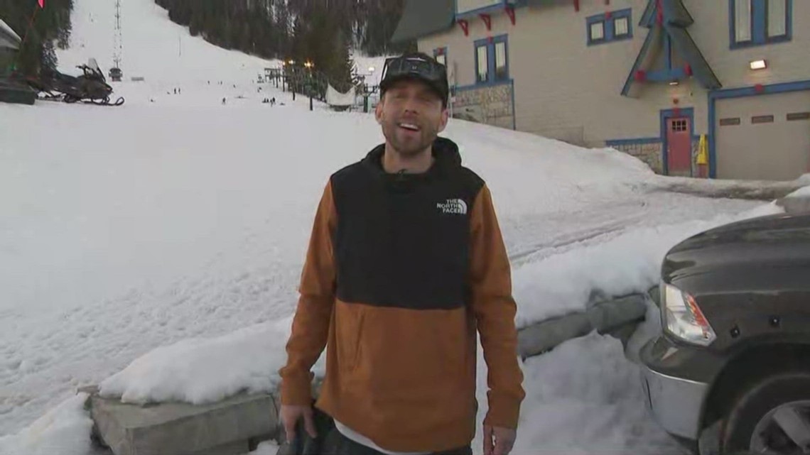 Jeremy LaGoo makes it to Mt. Spokane to ski his fifth and final ...