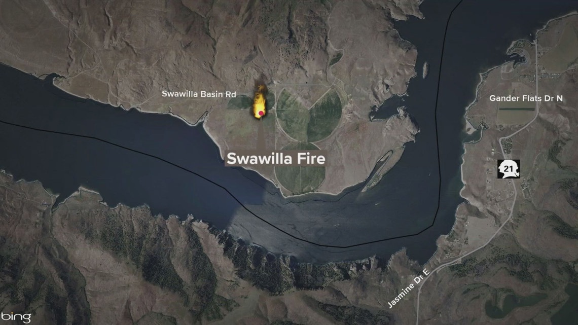 Swawilla Fire Update: Fire burns over 7,000 acres, evacuations issued ...