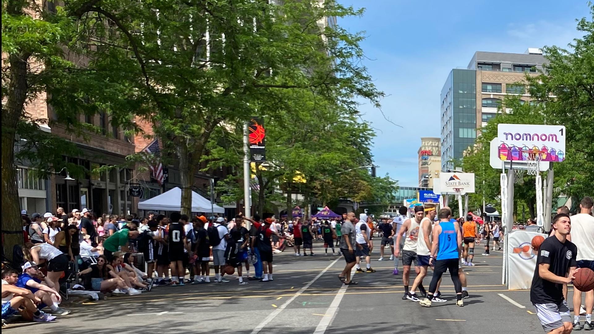 Here is what happened on Day 1 of Hoopfest in Spokane | krem.com