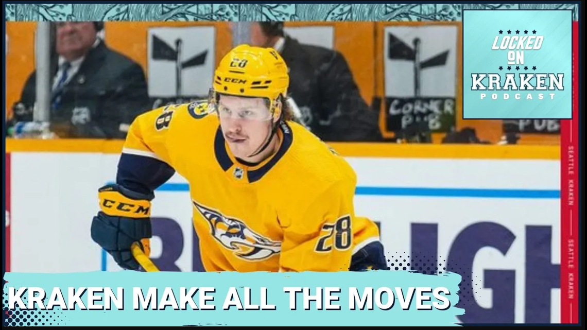 Seattle Kraken waive Karson Kulhman, call up Gustav Olofsson, and pick ...