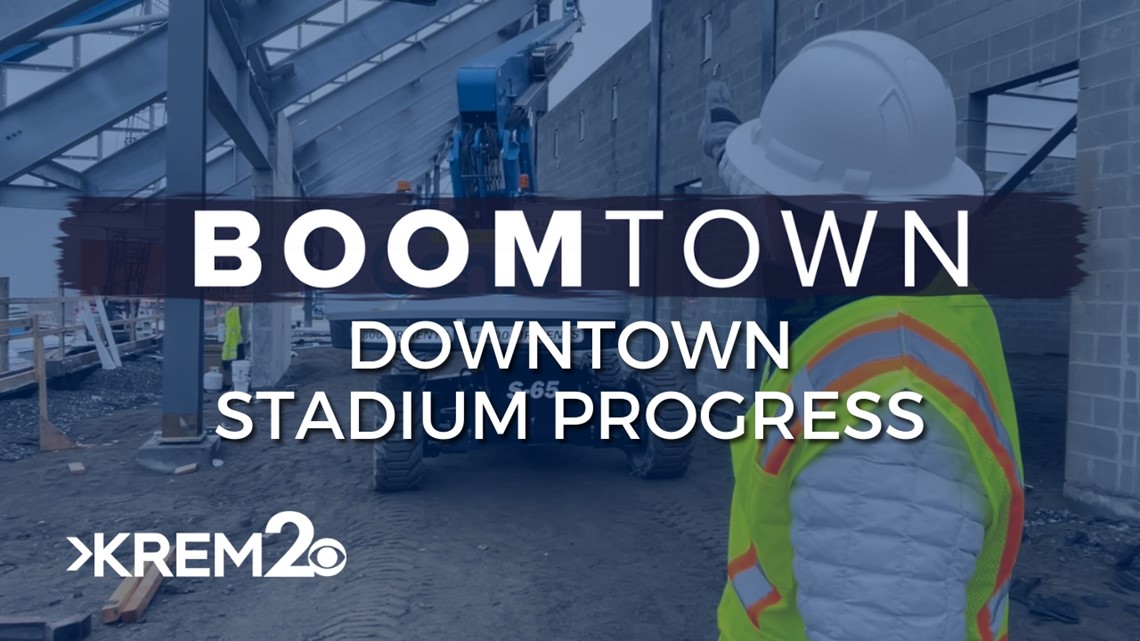 Downtown Spokane stadium on course to open this fall | krem.com
