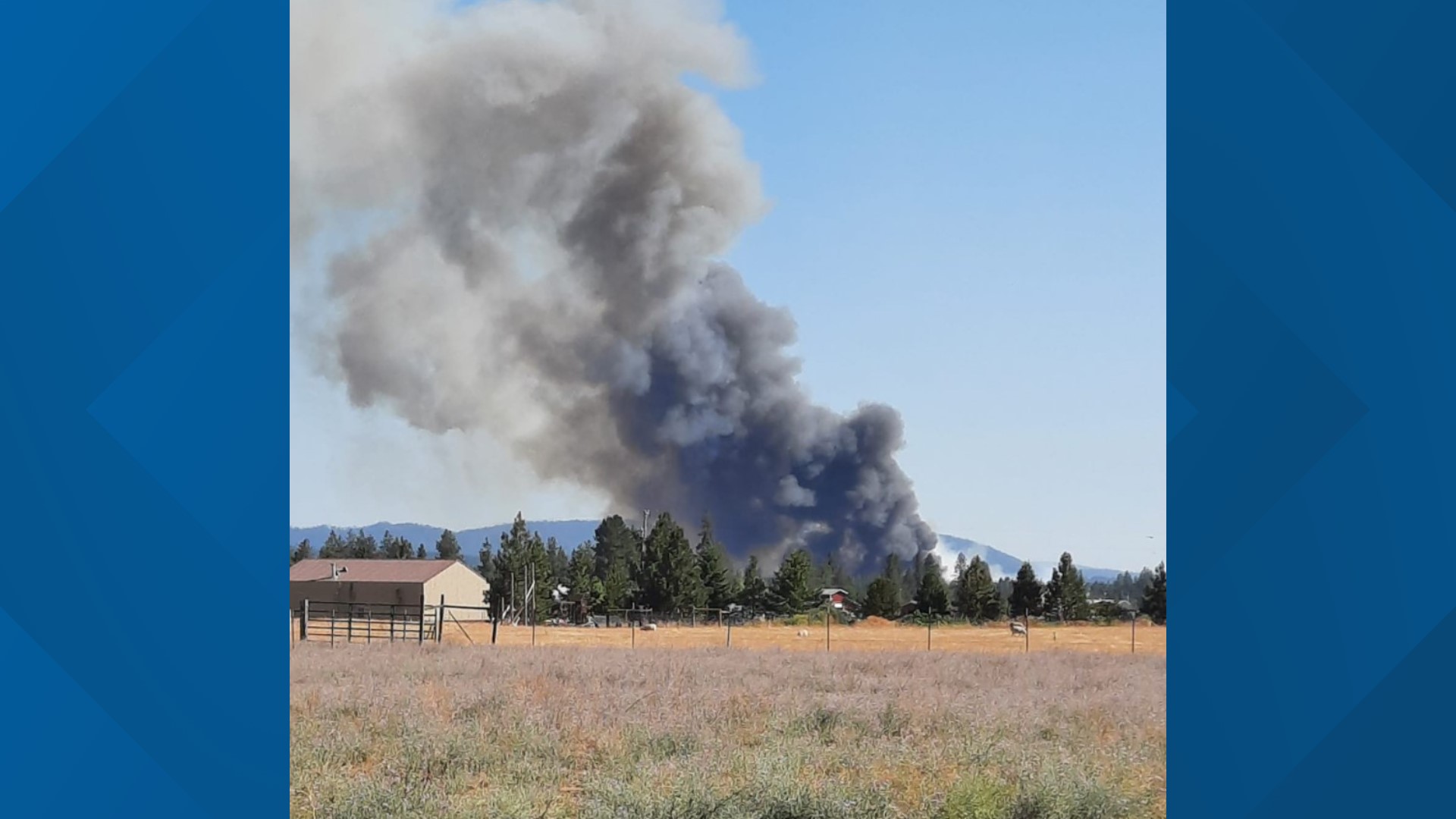 Wildfire forces Silverwood Theme Park evacuations | krem.com