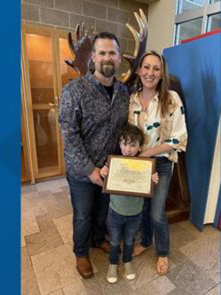 Kindergartner presented with Citizen's Award for helping stop Coeur d ...