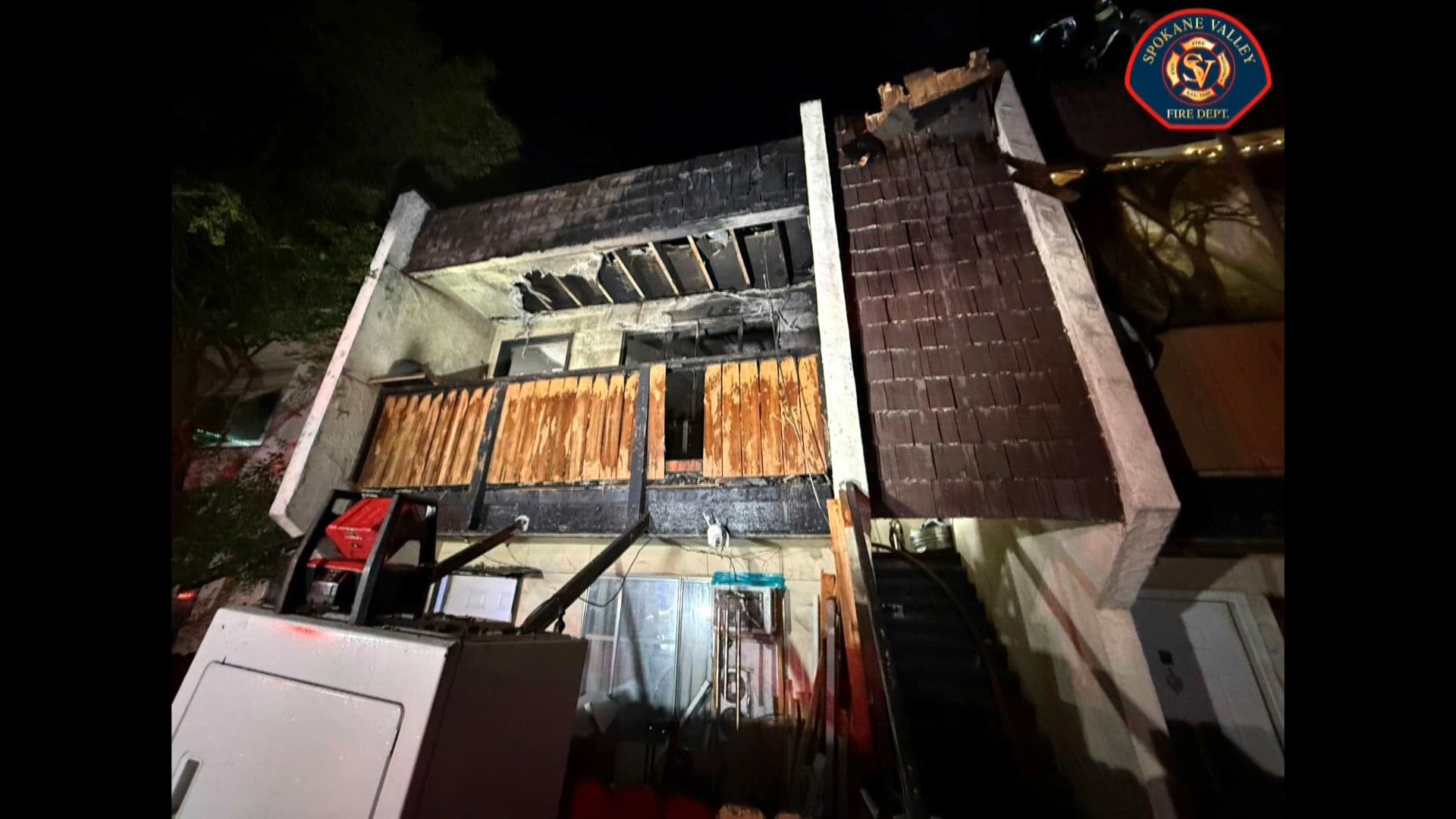 Accidental fire last night in Spokane Valley | krem.com