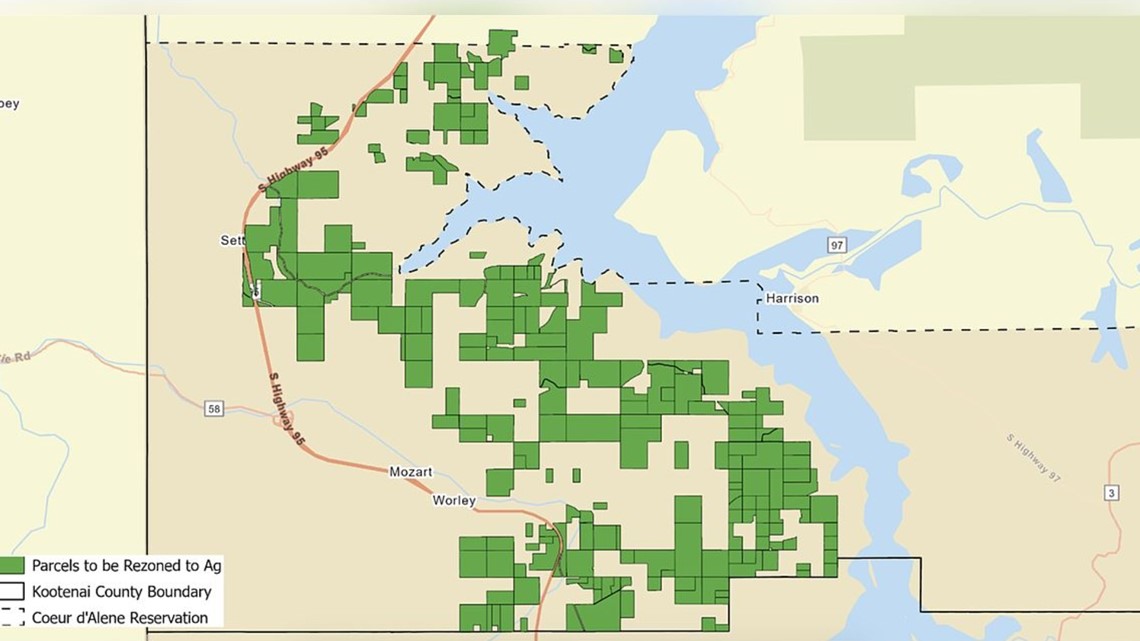 Coeur d'Alene Tribe rezone proposal approved, set to be largest rezone ...